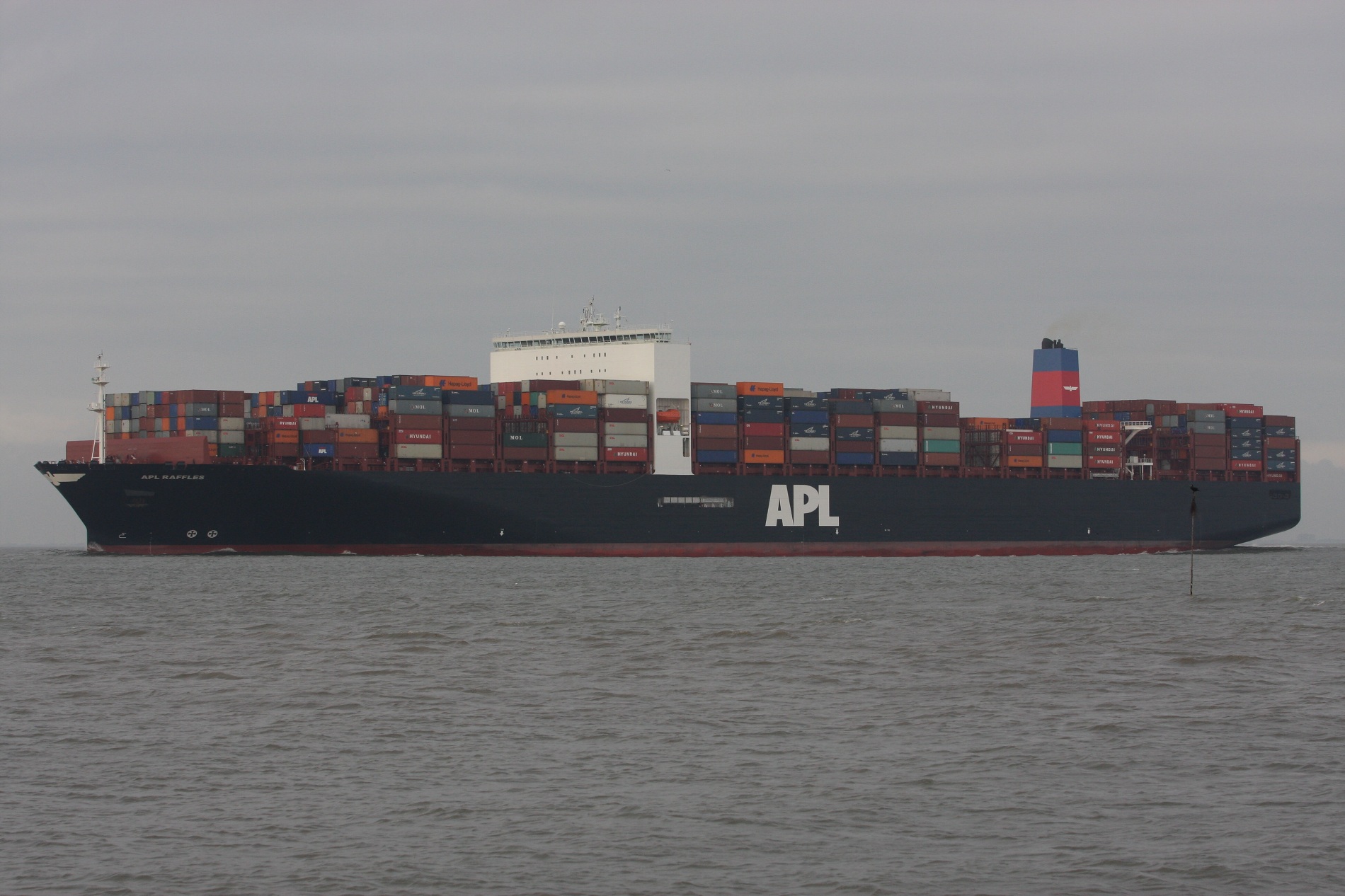 Schiffe vor Cuxhaven