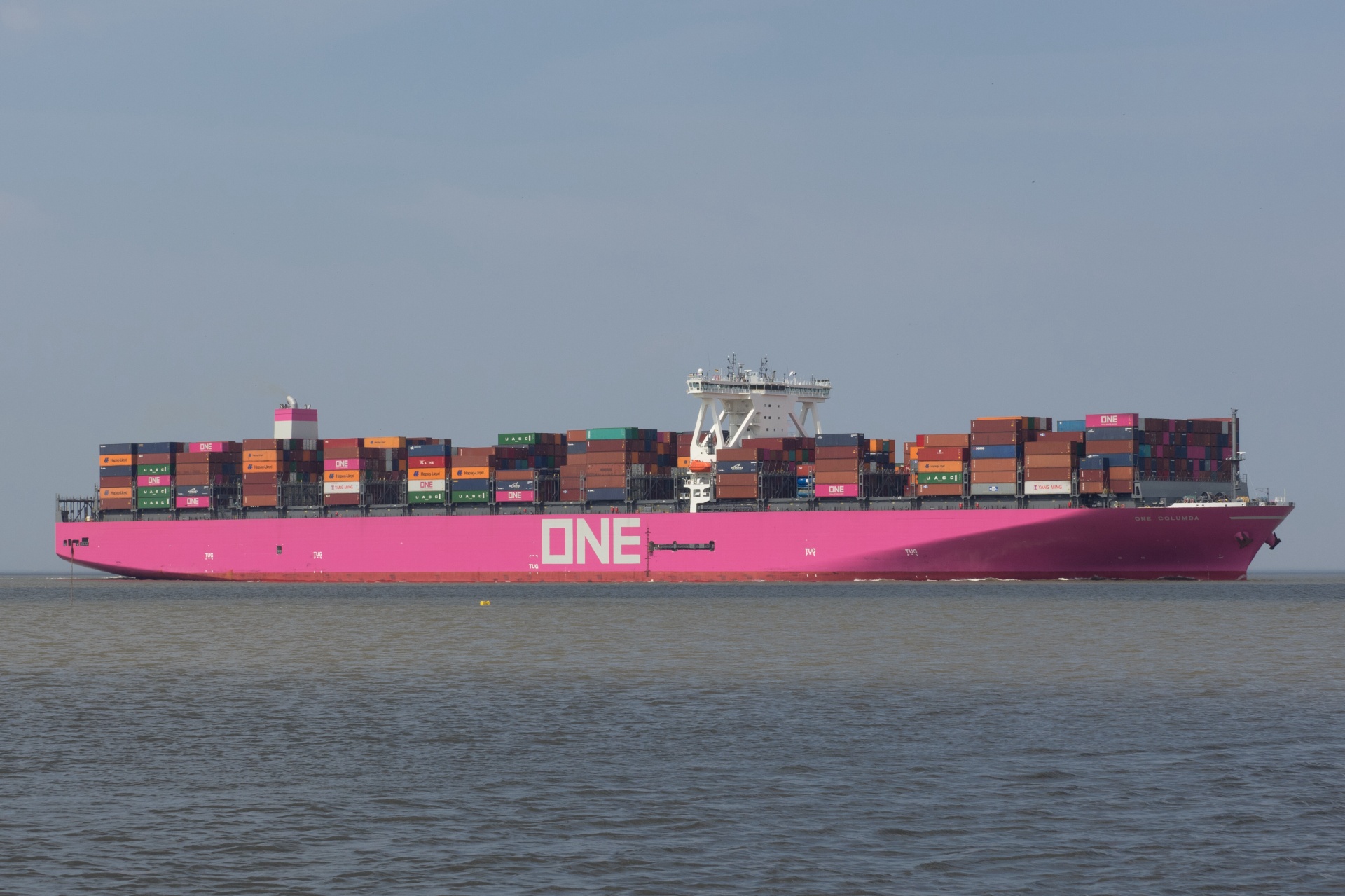 Schiffe vor Cuxhaven