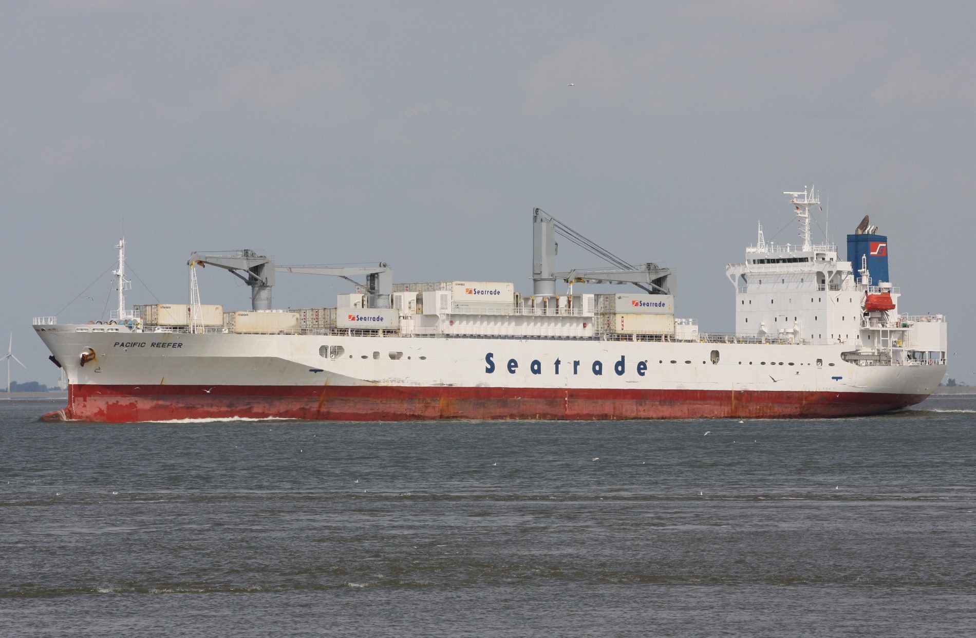 Schiffe vor Cuxhaven